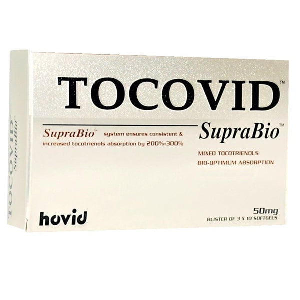 Vitamin E Antioxidant Supplement - Tocovid Suprabio 50Mg Softgels 30S ...